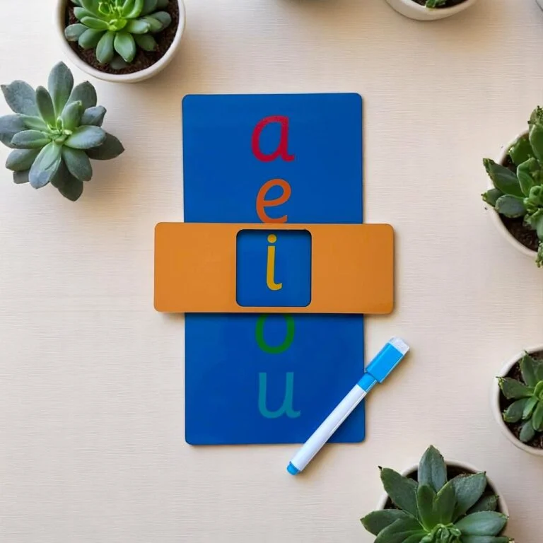 CVC Phonics Slider for Kids | Early Reading & Word Blending Toy